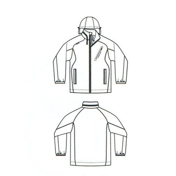 アイトス タルテックス AZ−10301 フードインジャケット ユニセックス SS〜3L TULTEX : 安全靴・空調服・作業服のMOCCHI - 通販 - Yahoo!ショッピング