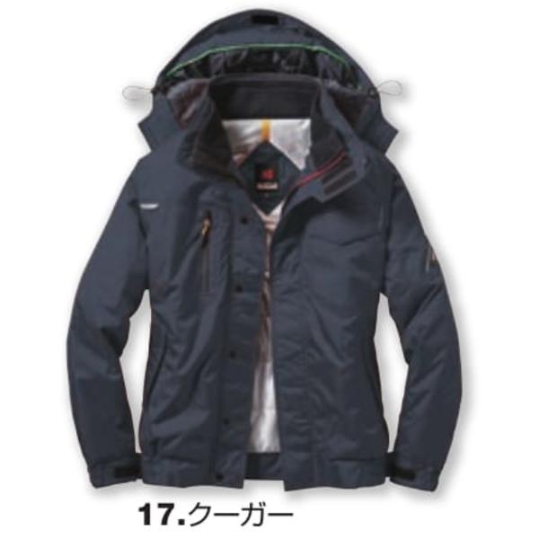 BURTLE 防寒ブルゾン 7210 大型フード付き L〜LL クーガー（17） ユニセックス バートル : w7210-17 : 作業用品専門店のMOCCHI - 通販 - Yahoo!ショッピング