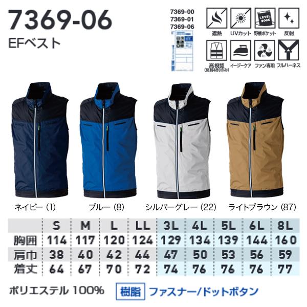 SOWA 空調服 7369−06 EFベスト + 19308 ファン・バッテリーセット S M L LL 空調作業服 作業服 桑和 作業着 空調ウェア 熱中症対策 フルハーネス : 安全靴 ...