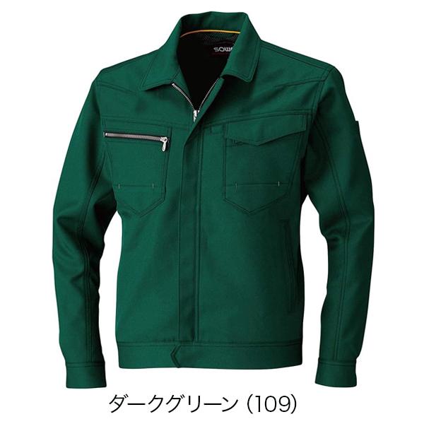 SOWA SOWA 長袖ブルゾン 9663 SS〜LL レディースサイズ対応 : 安全靴・空調服・作業服のMOCCHI - 通販 - Yahoo!ショッピング