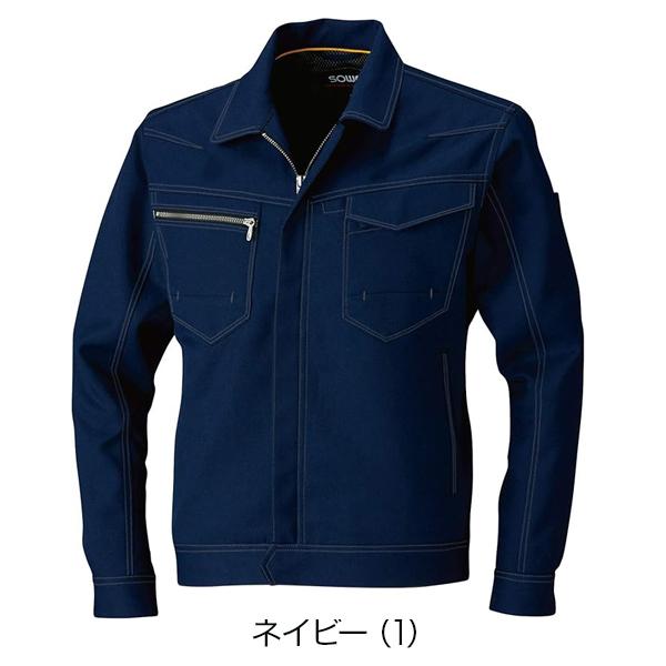 SOWA SOWA 長袖ブルゾン 9663 SS〜LL レディースサイズ対応 : 安全靴・空調服・作業服のMOCCHI - 通販 - Yahoo!ショッピング