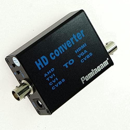 AHD41 4 in 1、AHD/TVI/CVI/CVBS信号のHDMI/CVBSビデオ信号コンバーターへの変換 :s-0079747766593-20220827:mochi store ...