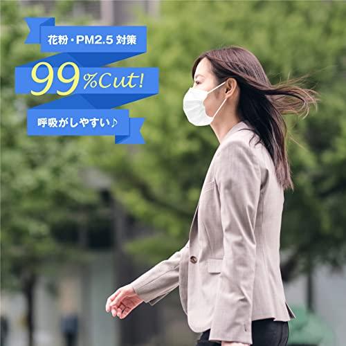 aerumask アエルマスク 日本製 信州大学繊維学部共同開発ナノファイバーフィルター「NafiaS」採用 50枚入 PM2.5・花粉 99% : mochi store - 通販 ...