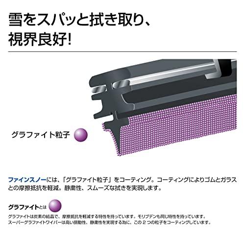PIAA ワイパー ブレード 雪用 600mm ファインスノー グラファイトコーティングゴム 1本入 呼番81 FG60W : mochi store - 通販 - Yahoo!ショッピング