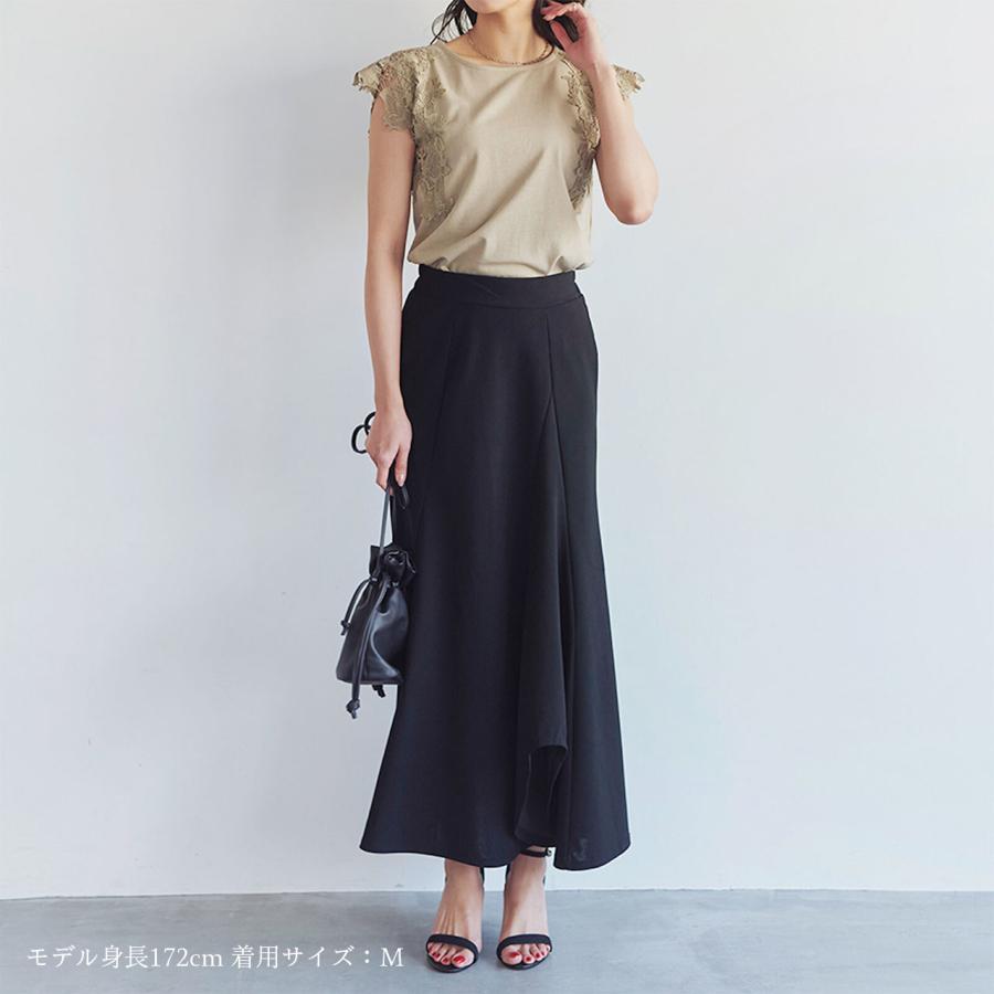 tシャツ レディース 綿 おしゃれ 細見え 40代 コットン 100% 一枚で決まる 半袖 無地 トップス 50代 レース 夏 ゆったり 上品 ...