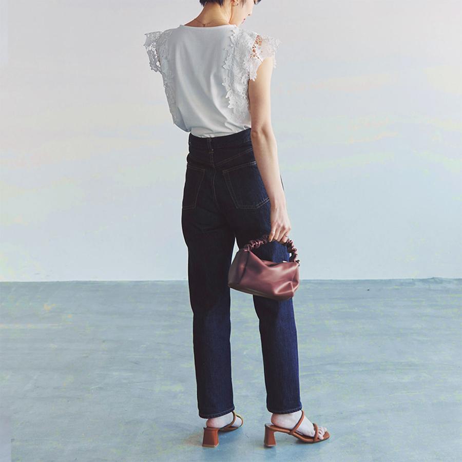 tシャツ レディース 綿 おしゃれ 細見え 40代 コットン 100% 一枚で決まる 半袖 無地 トップス 50代 レース 夏 ゆったり 上品 ...