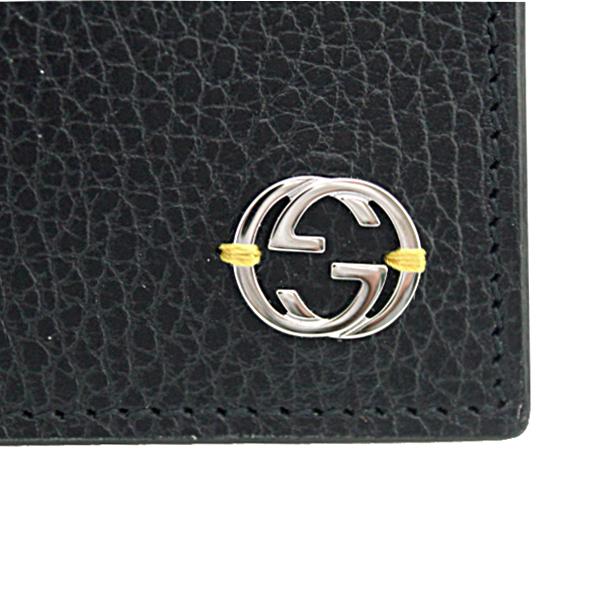 GUCCI グッチ 財布 二つ折り財布 メンズ財布 新品 黒/ブラック GUCCI グッチ 財布 二つ折り財布 メンズ財布 新品 黒/ブラック