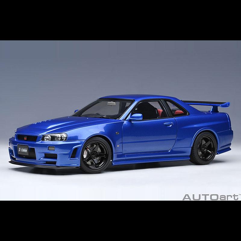 オートアート AUTOart(オートアート) NISMO GT-R(R34) Z-TUNE(1/18) 77462 : モデルカーショップ グリース - 通販 - Yahoo!ショッピング