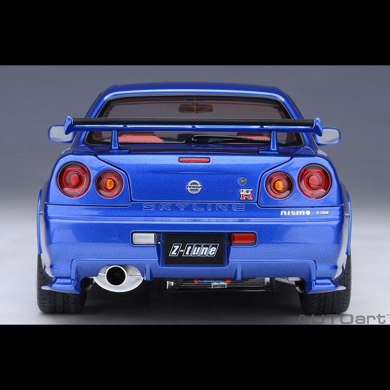 オートアート AUTOart(オートアート) NISMO GT-R(R34) Z-TUNE(1/18) 77462 : モデルカーショップ グリース - 通販 - Yahoo!ショッピング