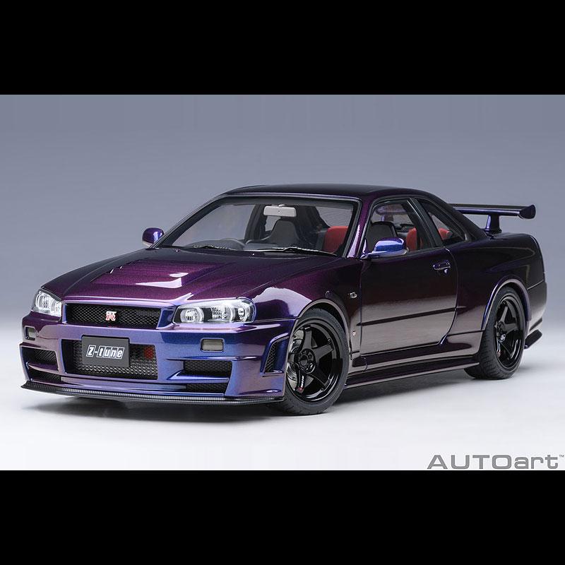 オートアート AUTOart(オートアート) NISMO GT-R(R34) Z-TUNE(1/18) 77464 : モデルカーショップ グリース - 通販 - Yahoo!ショッピング