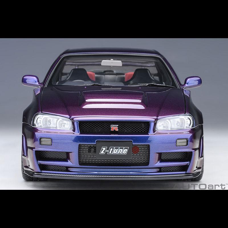 オートアート AUTOart(オートアート) NISMO GT-R(R34) Z-TUNE(1/18) 77464 : モデルカーショップ グリース - 通販 - Yahoo!ショッピング