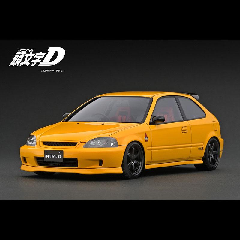 ignition model(イグニッションモデル) HONDA CIVIC(EK9) TYPE R(1/18) IG3541 : 51998 : モデルカーショップ グリース - 通販 ...