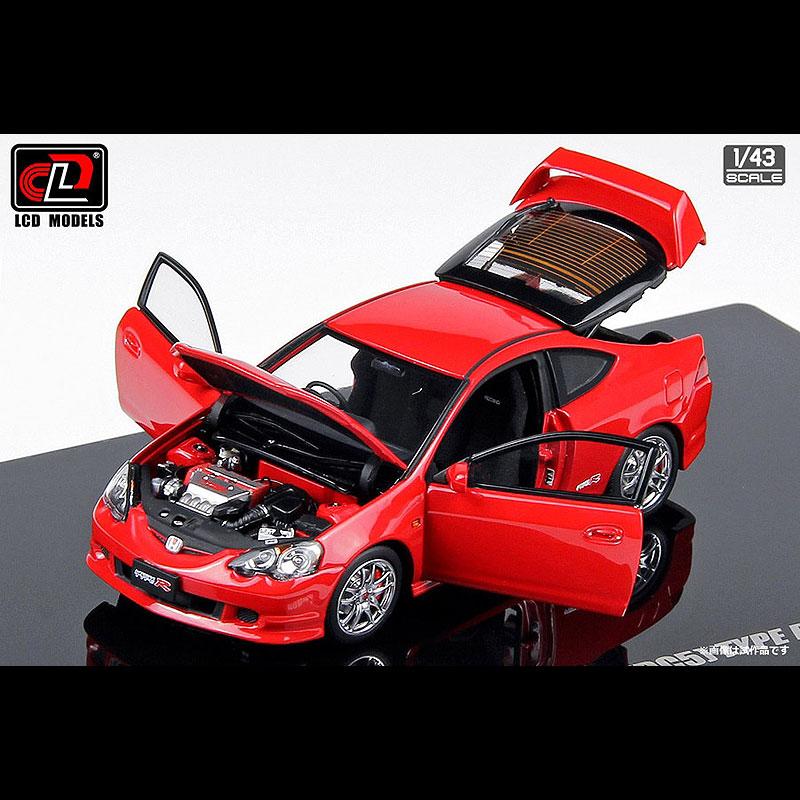 インターアライド LCD MODELS(エルシーディーモデルズ) HONDA INTEGRA TYPE R(DC5)(1/43) LCD43008-RE : モデルカーショップ グリース ...