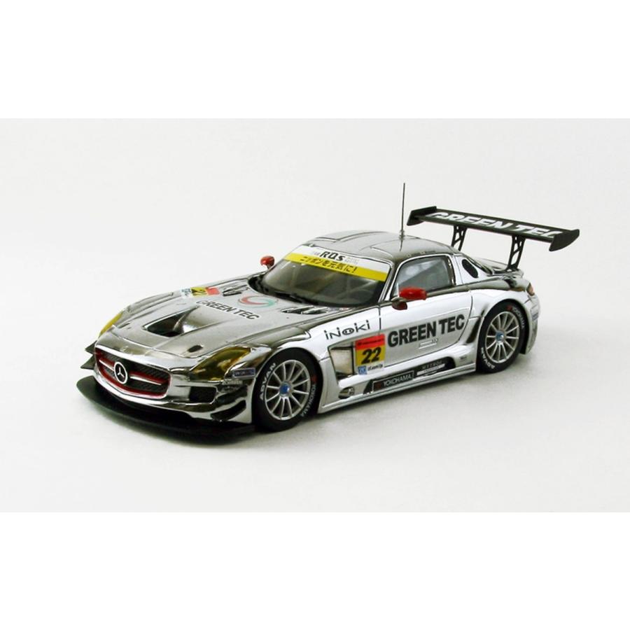 エブロ EBBRO 1/43 (44932) GREEN TEC SLS AMG GT3 SUPER GT300 2013 No. 22 ...