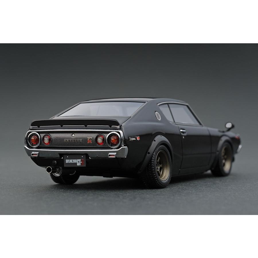 ignition model 1/43 イグニッションモデル ミニカー 日産 スカイライン Nissan Skyline 2000 GT-R (KPGC110) Black ...