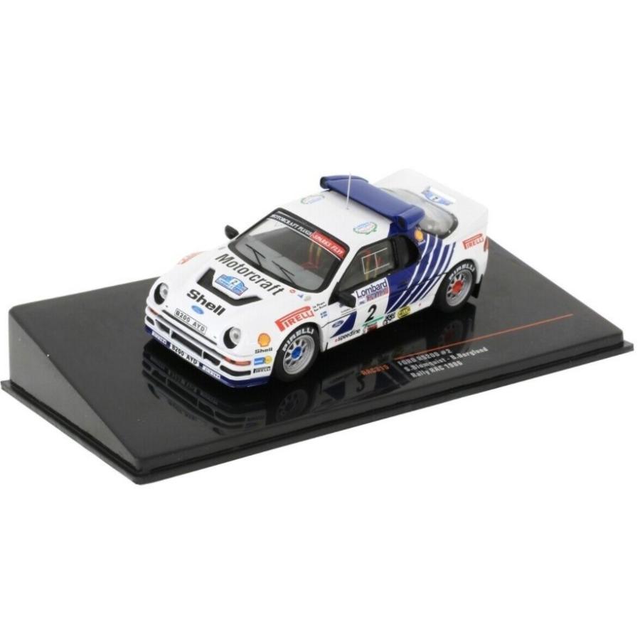 ixo models 1/43 (RAC315) FORD RS200 #2 Rally RAC 1986 : Modelcarshop ...