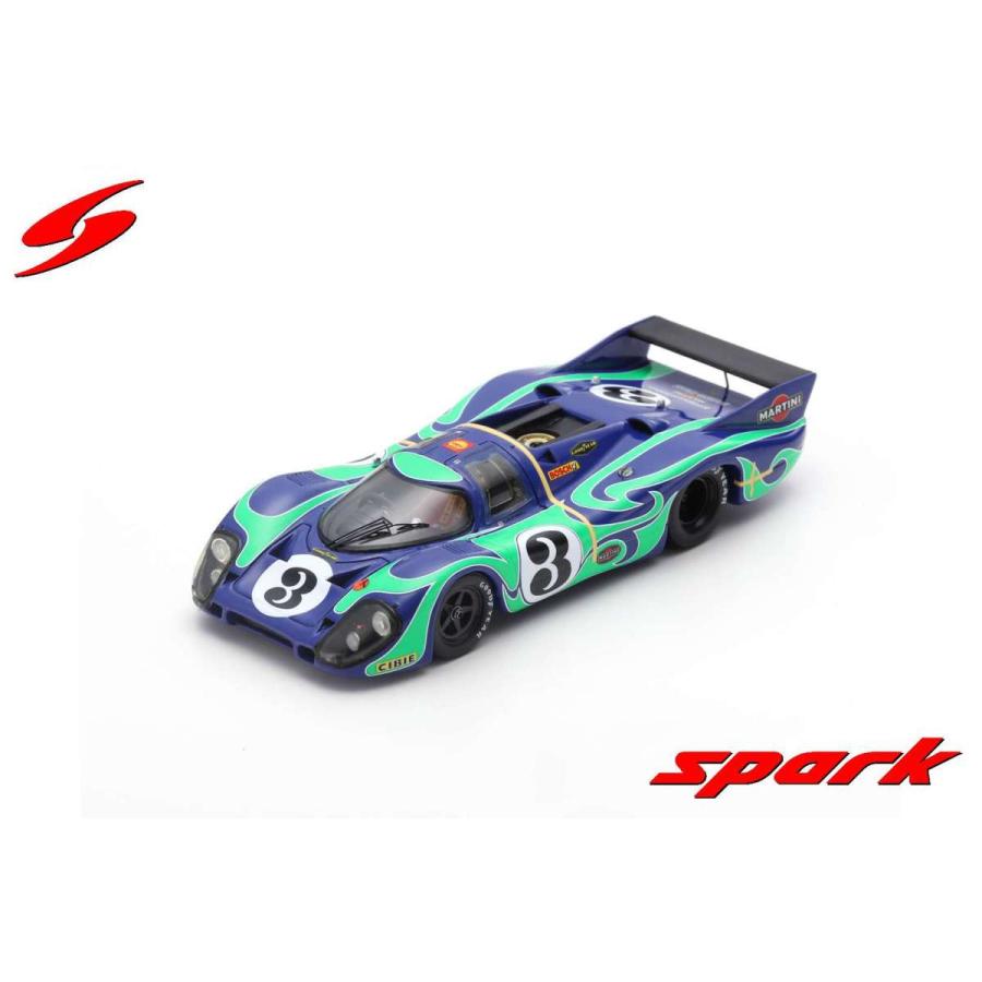 スパークモデル Spark 1/43 (S0928) PORSCHE 917 LH #3 2ND 24H LE MANS 1970 ...