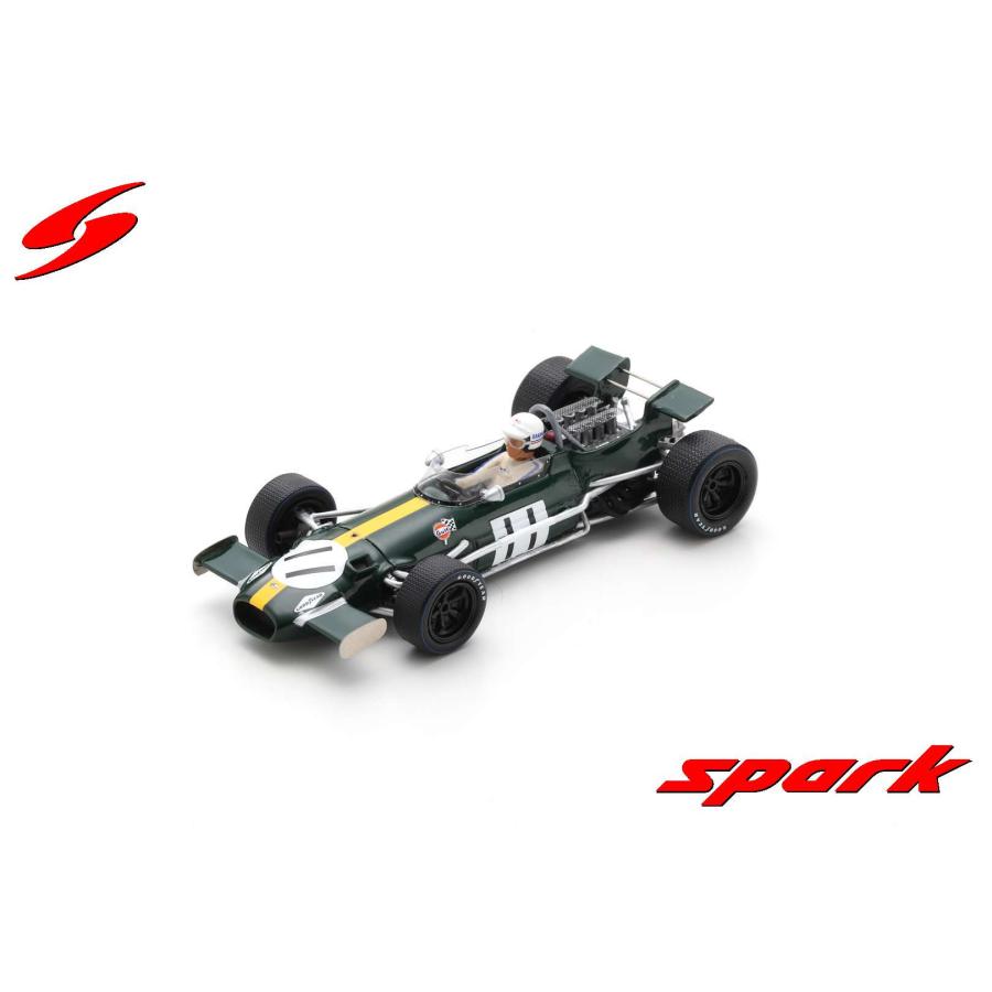 スパークモデル Spark 1/43 (S8318) Brabham BT26A #11 6th Dutch GP 1969 Jack : Modelcarshop-SS43 - 通販 ...