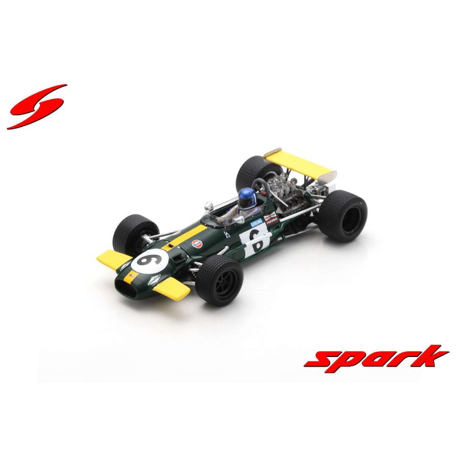 スパークモデル Spark 1/43 (S8321) Brabham BT26A #6 Winner German GP 1969 Jacky Ickx : Modelcarshop-SS43 ...