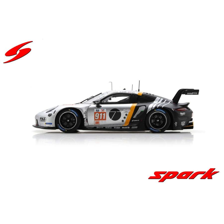 スパークモデル Spark 1/43 (S8771) Porsche 911 RSR - 19 #911 PROTON COMPETITION Le Mans 24H 2023 ...