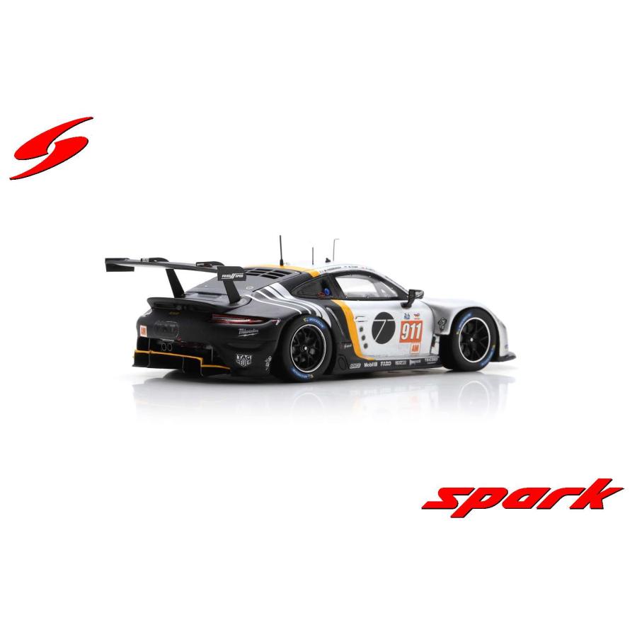スパークモデル Spark 1/43 (S8771) Porsche 911 RSR - 19 #911 PROTON COMPETITION Le Mans 24H 2023 ...