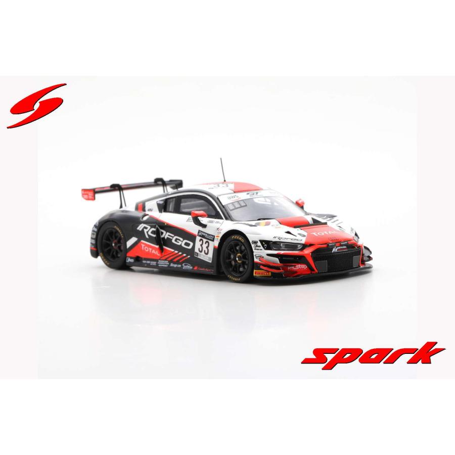 スパークモデル Spark 1/43 (SB393）Audi R8 LMS GT3 #33 Belgian Audi Club Team WRT 24H Spa 2020 ...