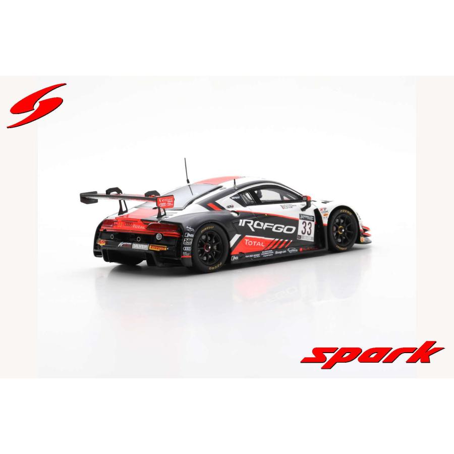 スパークモデル Spark 1/43 (SB393）Audi R8 LMS GT3 #33 Belgian Audi Club Team WRT 24H Spa 2020 ...