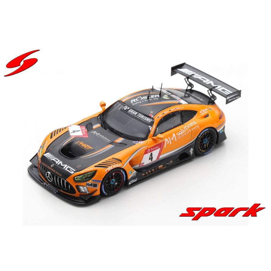 スパークモデル Spark 1/43 (SG710) Mercedes-AMG GT3 #4 Team HRT Pole Position ...