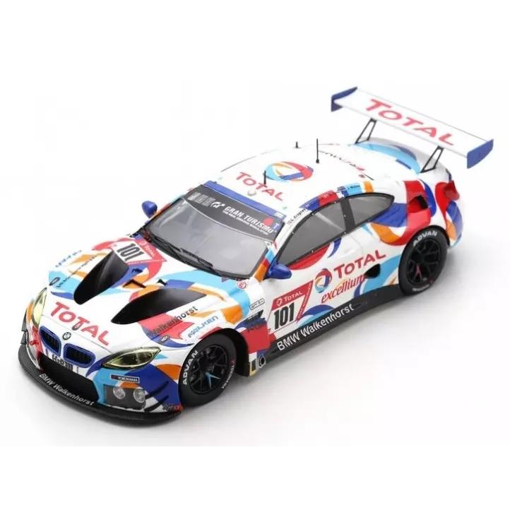 スパークモデル Spark 1/43 (SG761) BMW M6 GT3 #101 Walkenhorst Motorsport 24H ...