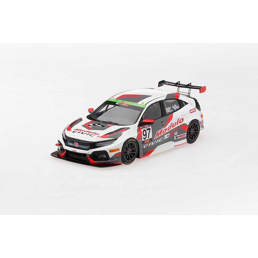 トゥルースケールミニチュアス TSM Model 1/43 (TSM430444) Honda Civic Type R TCR #97 ...