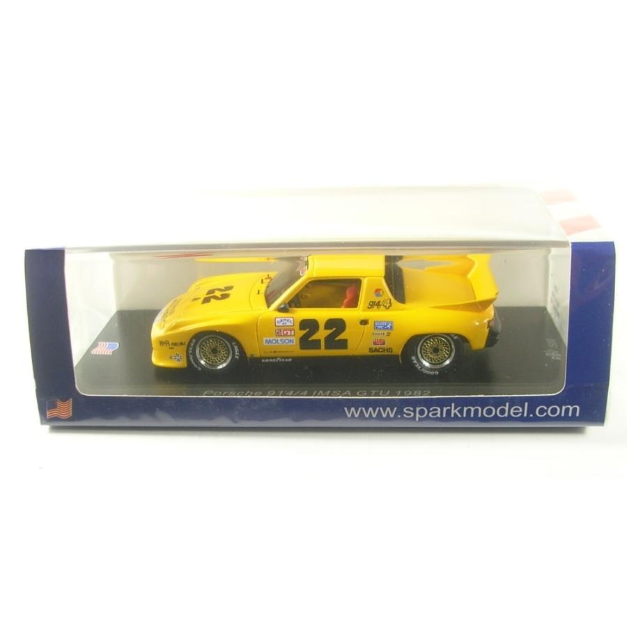 スパークモデル Spark 1/43 (US056) PORSCHE 914/4 NO.22 IMSA GTU 1982 WAYNE BAKER : Modelcarshop-SS43 ...