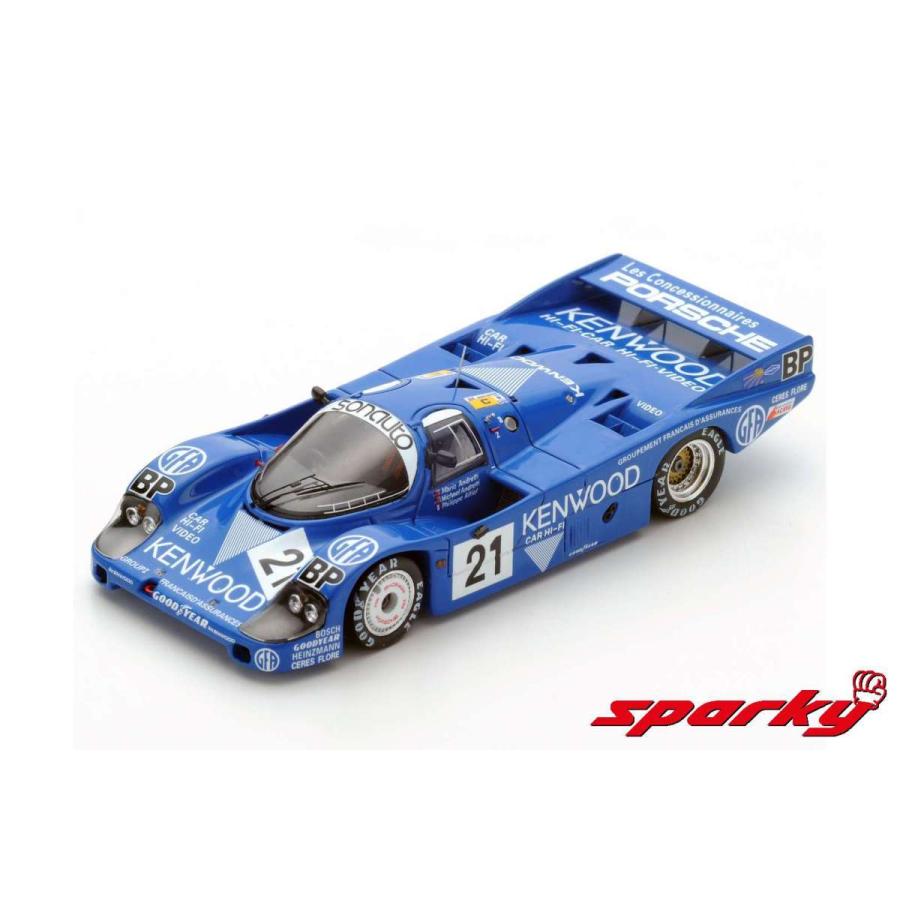 スパークモデル Sparky 1/64 (Y177) PORSCHE 956 #21 3RD 24H LE MANS 1983 ...