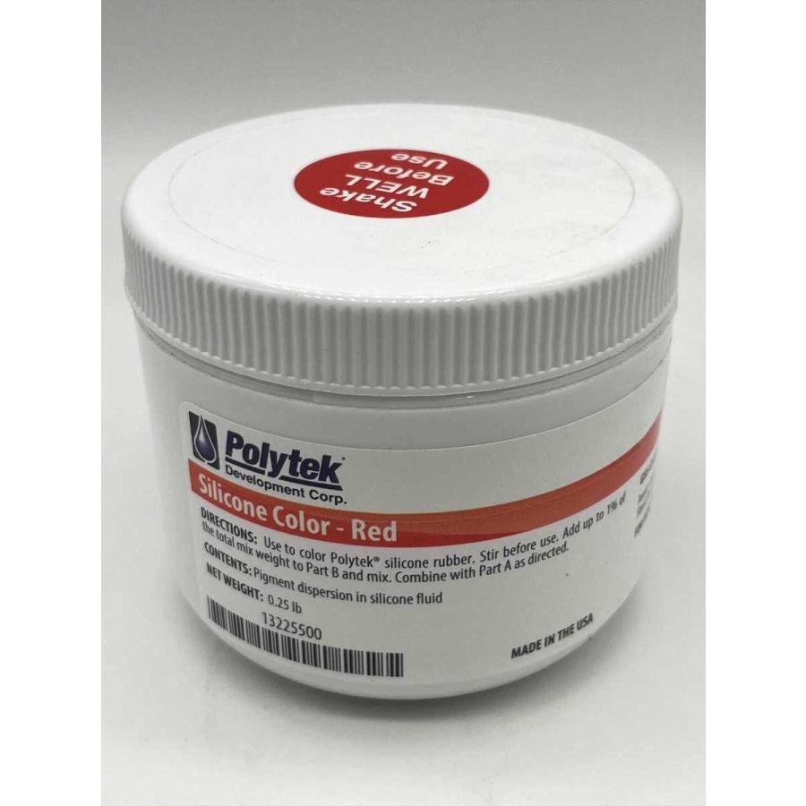 【インボイス対応】ポリテック シリコーンカラーズ POLYTEK Silicone Colors Red 赤色 着色用 トーナー 液状 ...