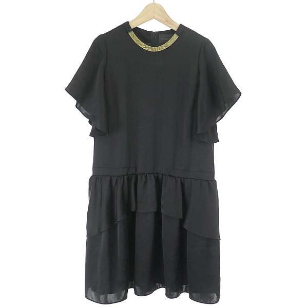 AKIRANAKA AKIRA NAKA アキラ ナカ チェーン装飾ワンピース ブラック 36 レディース IT13Q5K0B6T2 : MODESCAPE Yahoo!ショップ - 通販 ...