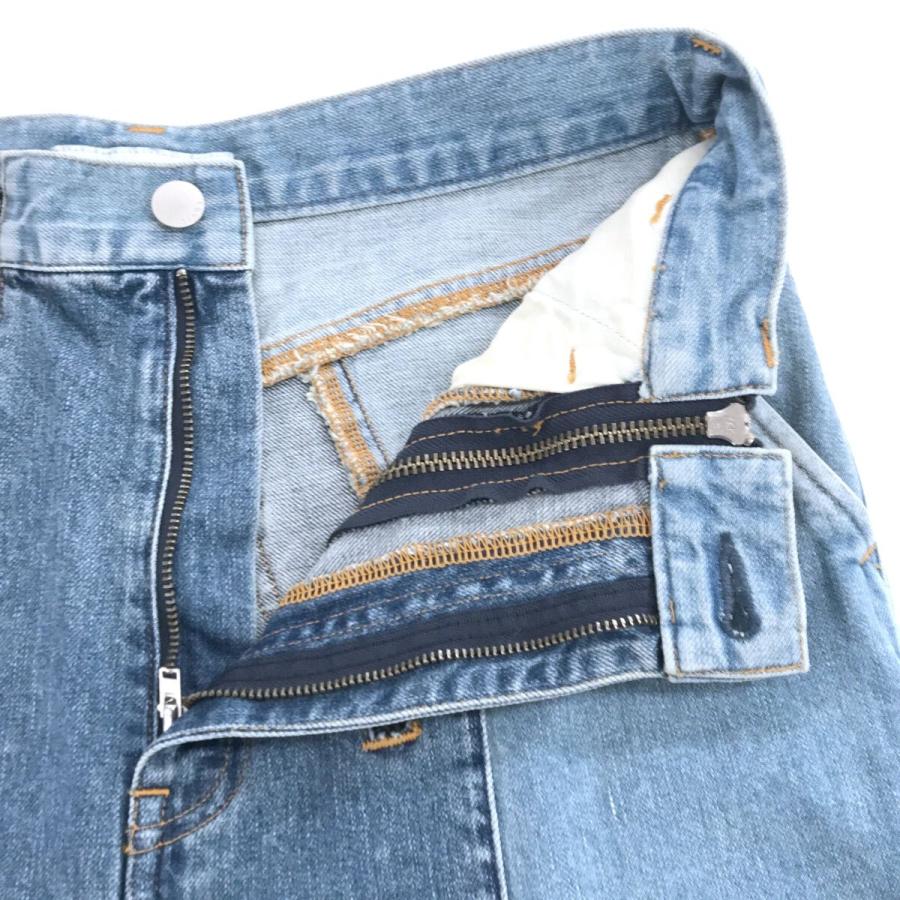 PT01 Jieda ジエダ 23AW SWITCHING ZIP DENIM PANTS スイッチングデニムパンツ インディゴ 1 Jie ...