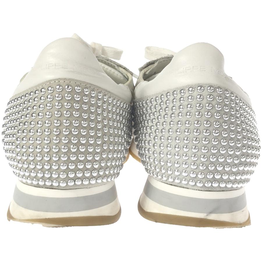 PHILIPPE MODEL フィリップモデル Trpx スタッズナイロンレザーコンビスニーカー ホワイト 42 IT5CFSDNNCZ9 : rc-it5cfsdnncz9-8sg8 ...