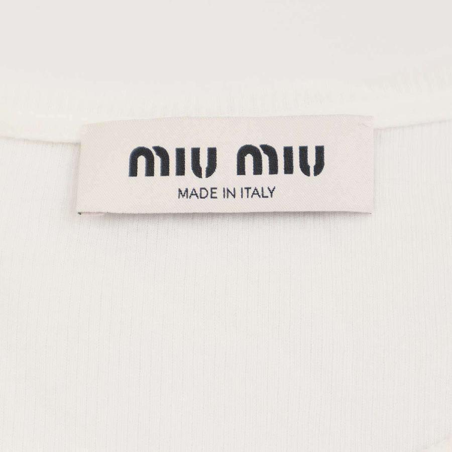 miu ミュウミュウ Rib knit jersey dress リブニットドレス miu ミュウミュウ Rib knit jersey dress リブニットドレス