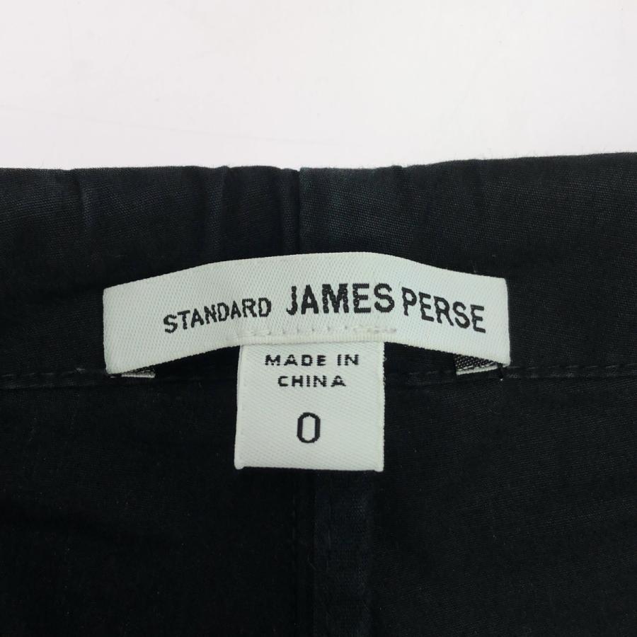 STANDARD JAMES PERSE スタンダード ジェームスパース ESTILO コットンパンツ MUD1223 ブラック 0 IT8N3EHULJ68 : rc ...