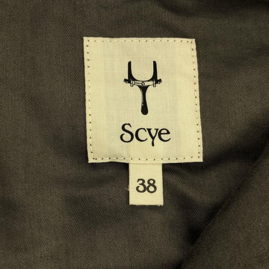 Scye SCYE サイ 24AW SAMPLE フーデッドジャンプスーツ つなぎ チャコール系 38 IT9BW9CUV0UK ...