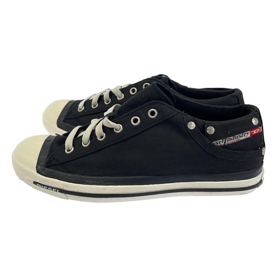 DIESEL（ディーゼル） EXPOSURE LOW ローカットスニーカー ブラック 26cm IT9VAPJ4RTBW ...
