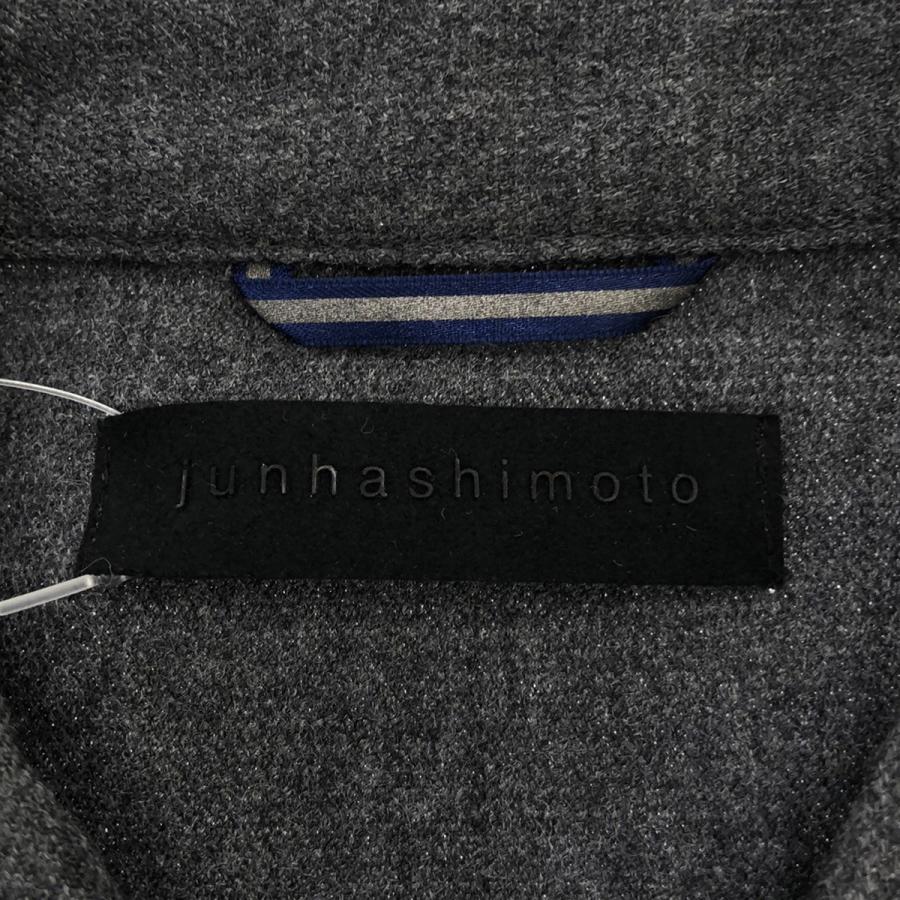 junhashimoto ジュンハシモト 23AW ZIP SHIRT JACKET ジップアップシャツジャケット 1062320006 グレー 2 ITAP7ZA40ZAQ ...