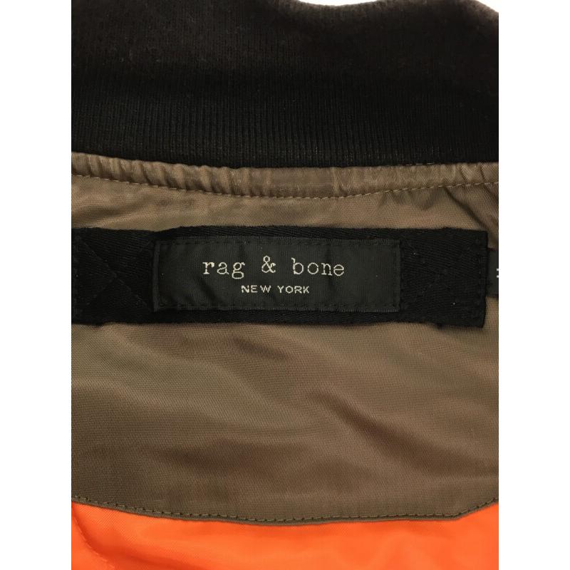 rag & bone rag&bone ラグアンドボーン Manston Bomber Jacket ボンバージャケット カーキ M ITB5989LJPGO : MODESCAPE ...