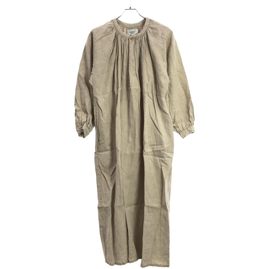YAECA WRITE ヤエカ ライト Smock dress リネンスモックドレスワンピース 93702 ベージュ M ITB5Q7UADP36 : MODESCAPE Yahoo!ショップ ...