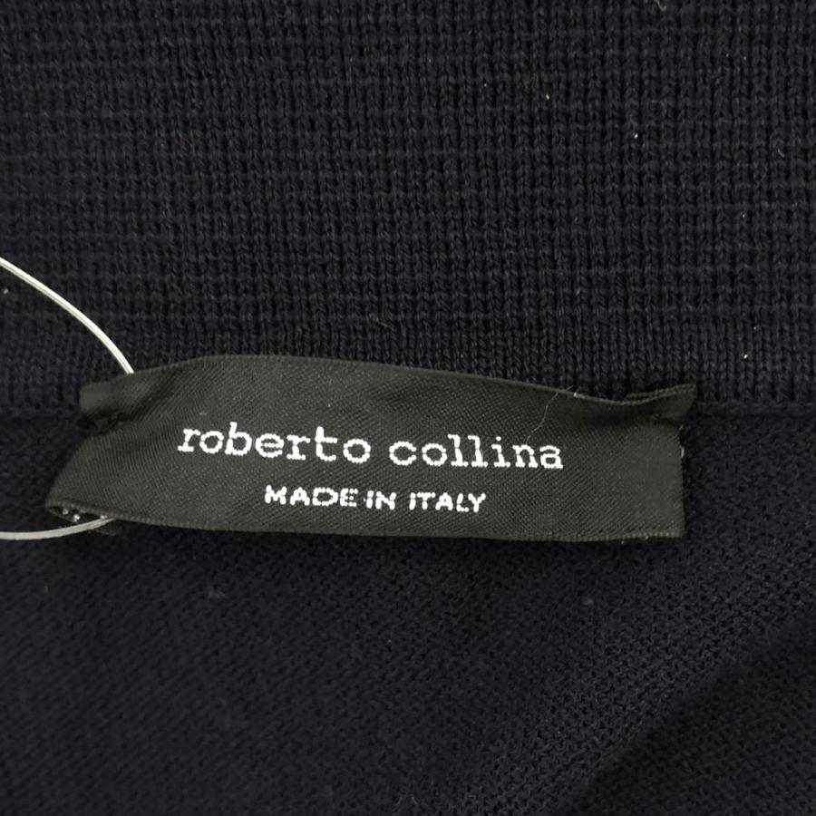 ROBERTO COLLINA roberto collina ロベルトコリーナ コットンスキッパーニットセーター RT10005 ネイビー 52 ITB9HFEPDO4R ...