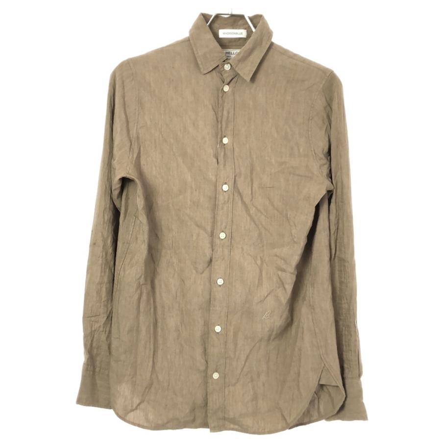 MADISON BLUE マディソンブルー 18SS リネンシルクマダムシャツ MB181-5010 ベージュ 03 ITBFVFJTOTRK ...