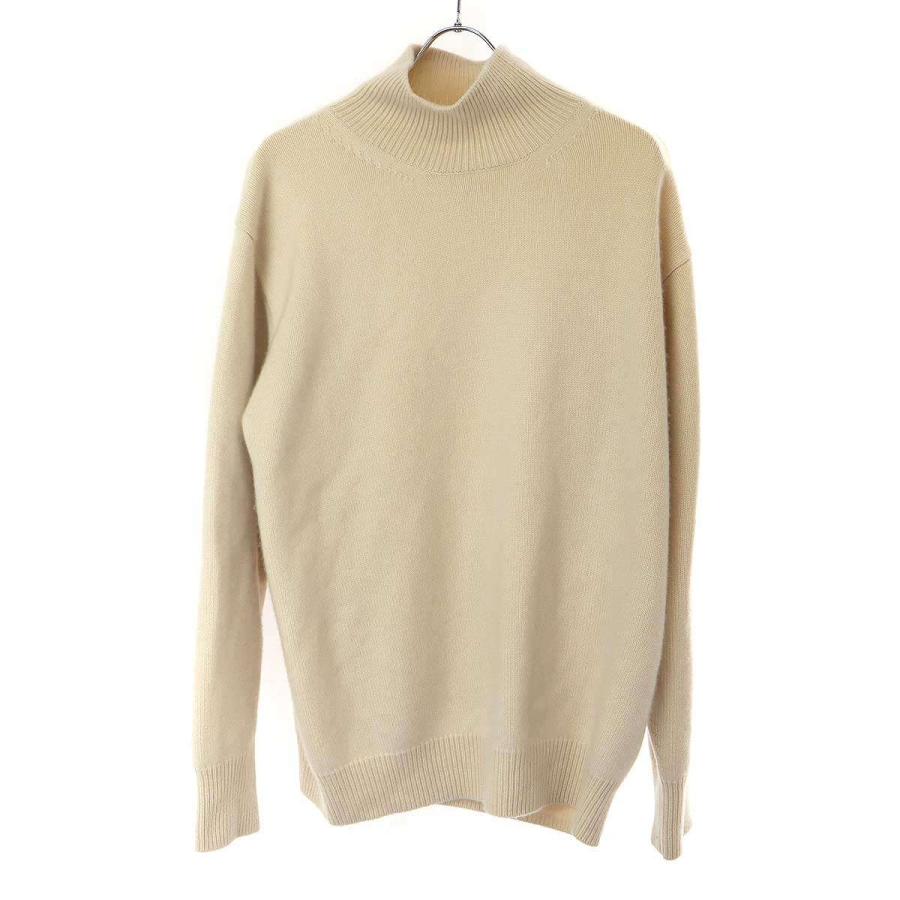 BATONER バトナー 23AW 10GRAM CASH TURTLE NECK カシミヤタートルネックニットセーター BN-23FM-039 ナチュラル 3 ITD3B2KQQHUS ...