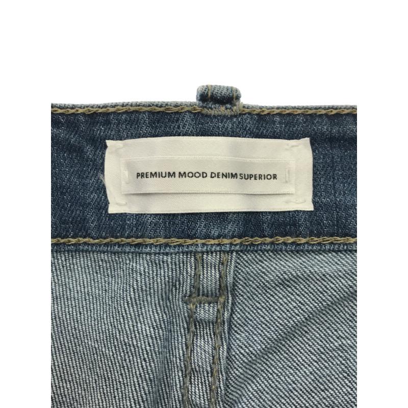 PREMIUM MOOD DENIM SUPERIOR プレミアムムードデニムス ダメージ加工 パッチワークデニムパンツ インディゴブルー 32 ITE0S3YBD2D4 ...