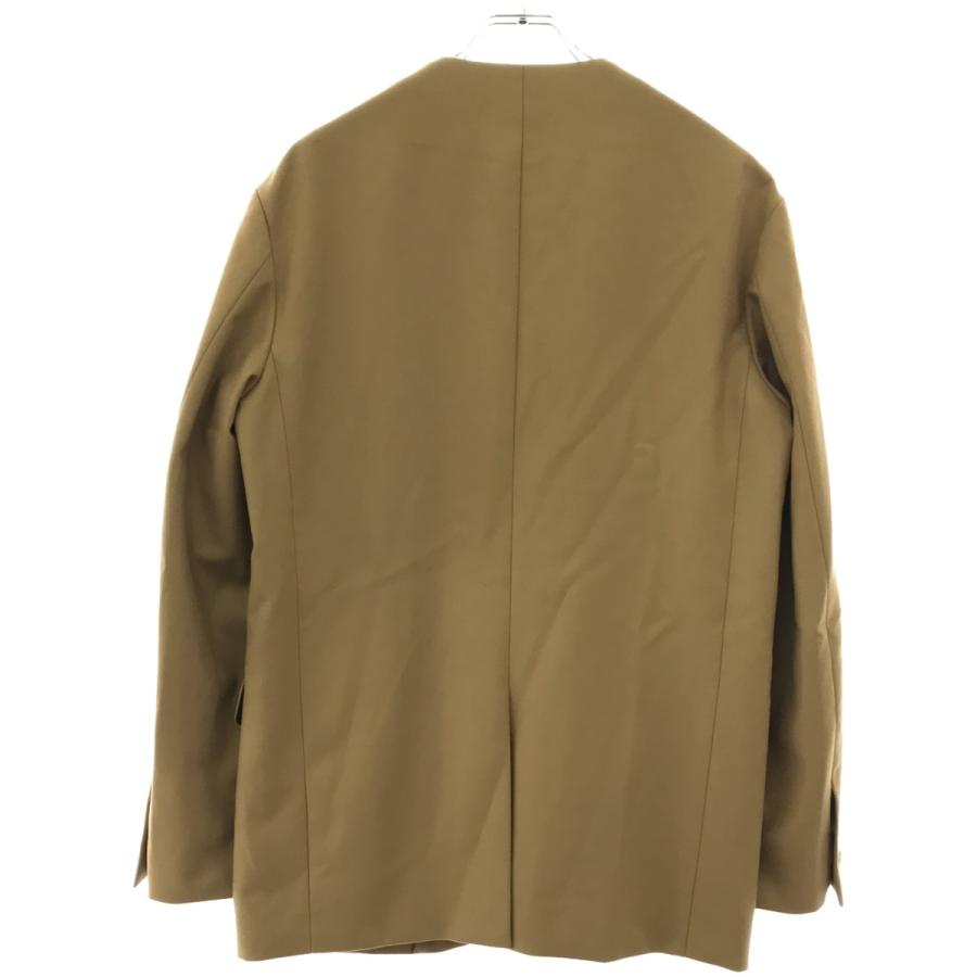 markaware マーカウェア 17AW COLLARLESS SPORTS COAT ノーカラーウールジャケット A17C-08JK01C キャメルブラウン 3 ITH11QH51TKQ ...