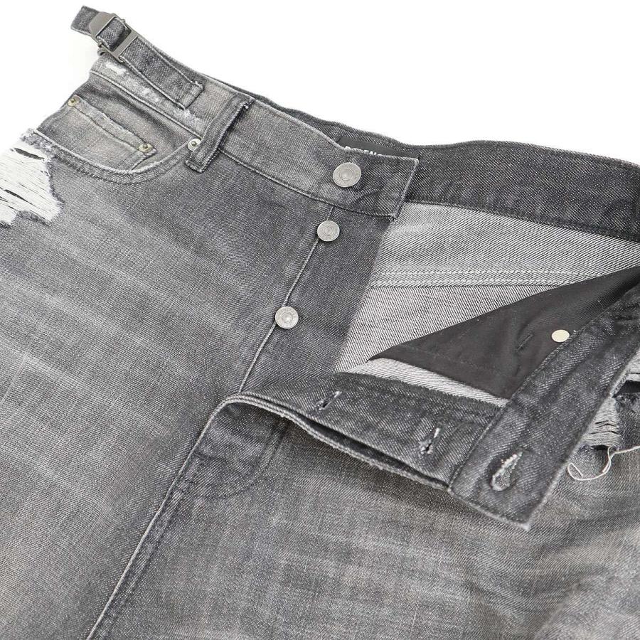 BALENCIAGA バレンシアガ 21AW Destroyed Baggy Jeans BALENCIAGA バレンシアガ 21AW Destroyed Baggy Jeans