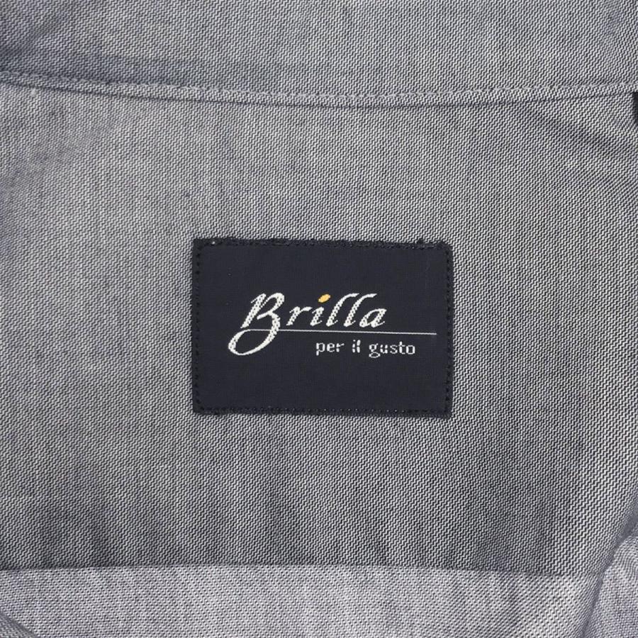 Brilla per il gusto ブリッラペルイルグスト コットンシャツ グレー 41 ITIDFBKWO5WC :rc-ITIDFBKWO5WC-PNcL:MODESCAPE ...